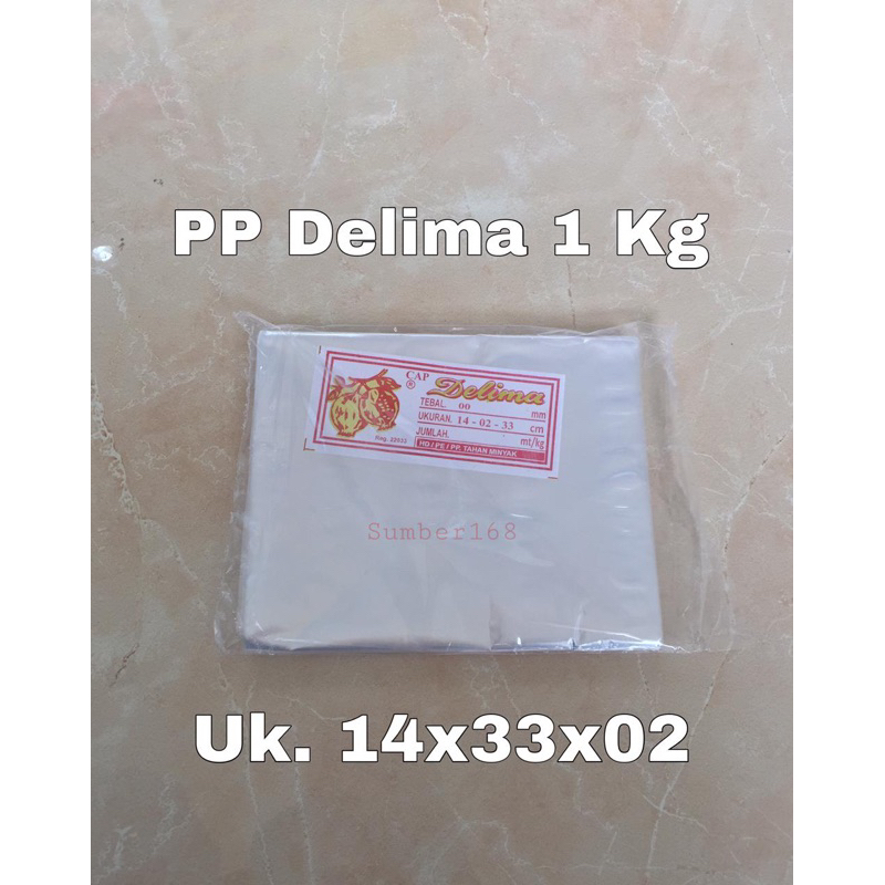 Jual PLASTIK PP DELIMA 1 KG 1/2 KG 1/4 KG | PLASTIK PP BENING | Shopee ...