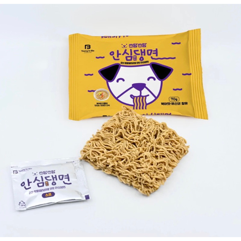 Jual ramen anjing snack makanan anjing ramen mie instan korea dog ramen ...