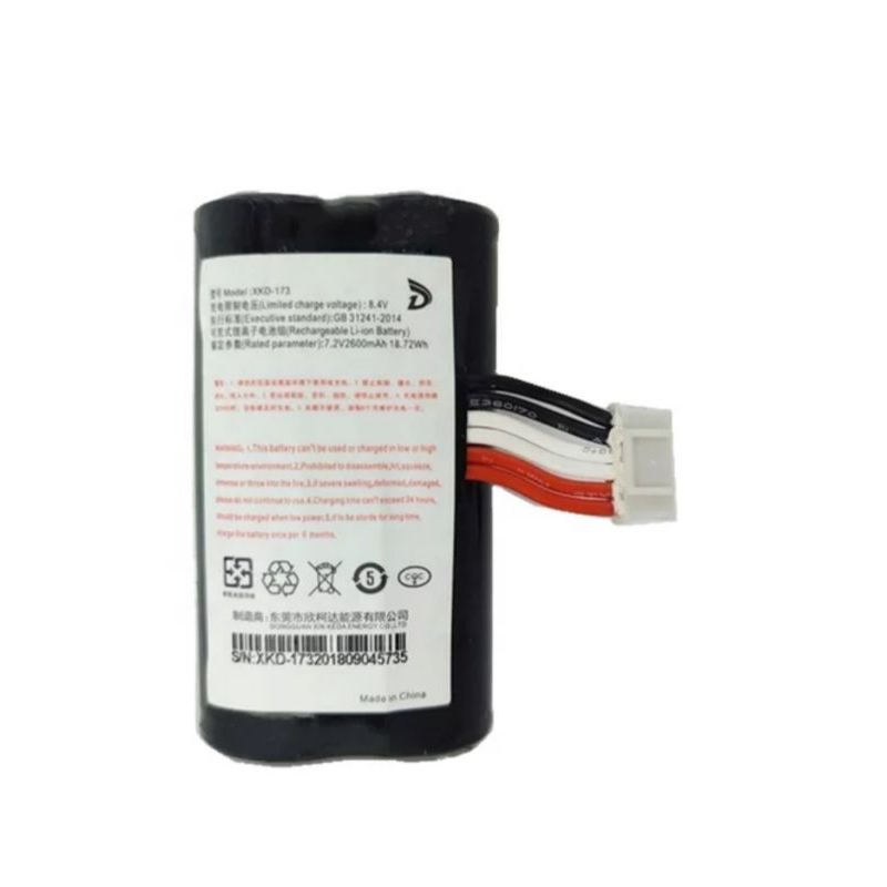 Jual baterai mesin pax A910 / A930 /A620 original 6 pin kabel soket ...