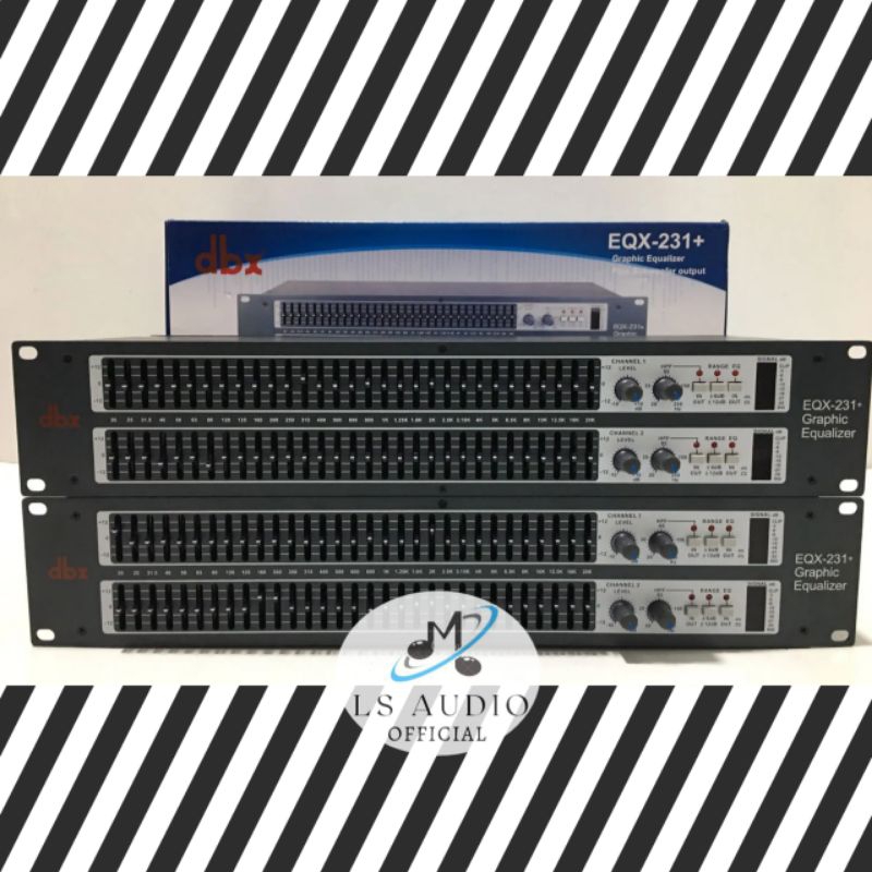 Jual DBX Equalizer EQX231+ Subwoofer - Equalizer DBX EQX 231 PLUS SUB | Shopee Indonesia
