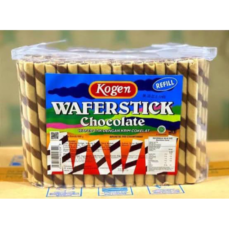 Jual ASTOR KOGEN CHOCOLATE REFILL WAFER STICK 500 GRAM | Shopee Indonesia