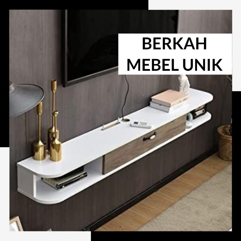 Jual Meja Tv Melayang Azura Minimalis Modern Terlaris ( Mebel Unik 07 ...