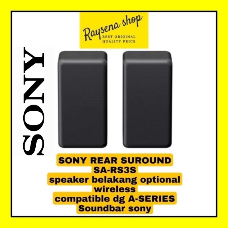 Jual SONY SA-RS3S / SARS3S REAR SUROUND WIRELESS 360 SPATIAL SOUND ...