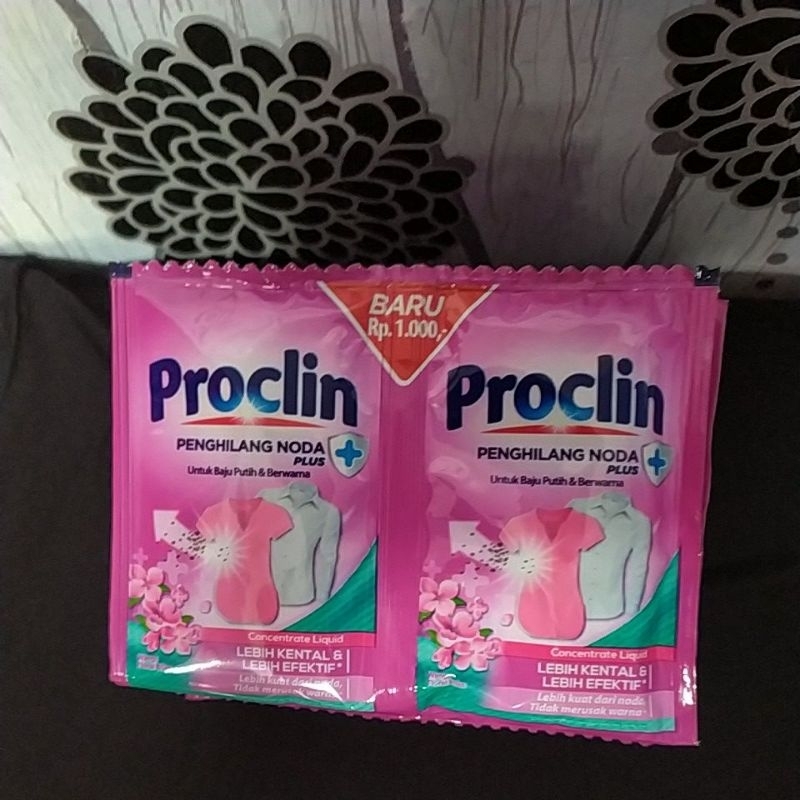 Jual proclin penghilang noda 25ml untuk baju putih_berwarna | Shopee ...