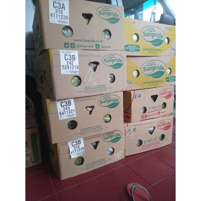 Jual Pisang cavendish Sunpride box 13kg | Shopee Indonesia