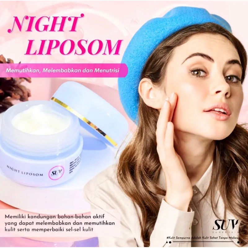 Jual SUV SKINCARE | NIGHT CREAM LIPOSOM | Shopee Indonesia