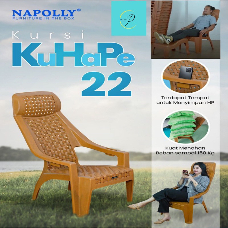 Jual BANGKU NAPOLLY SANTAI KUHAPE 22 | KURSI SANTAI NAPOLLY | Shopee ...