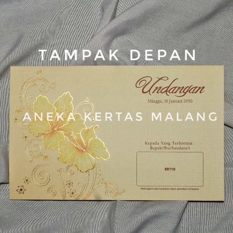 Jual Blangko Undangan Erba 88110 (Cek Deskripsi) | Shopee Indonesia