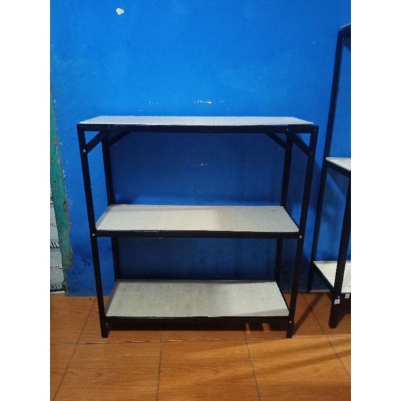 Jual Rak serbaguna P80cm L30cm T100 / Rak aquarium / Rak susun besi ...