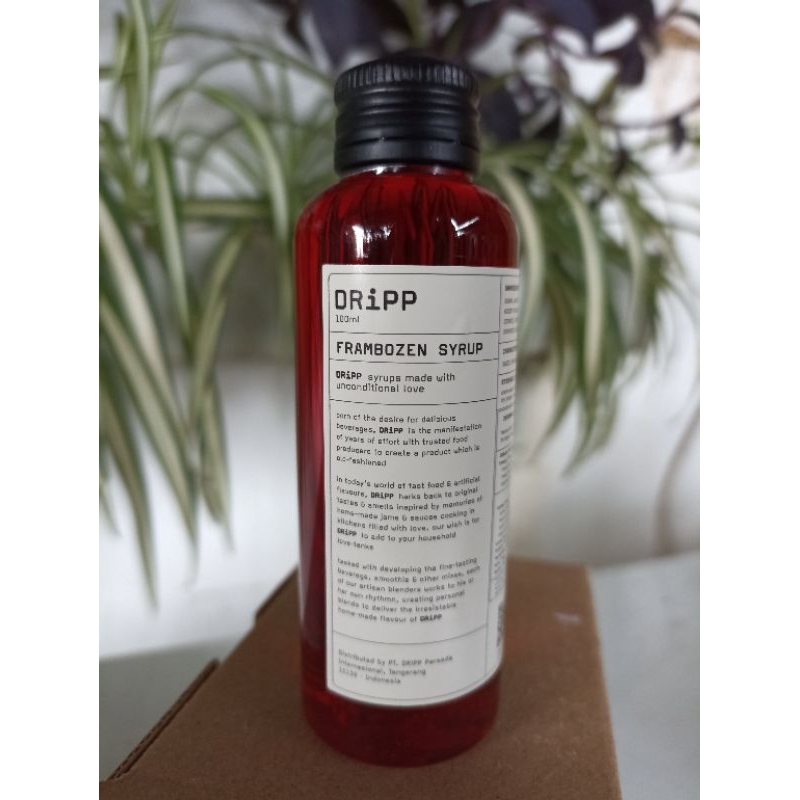 Jual Homecafe dripp syirup frambozen / sirup perasa minuman 100ml ...
