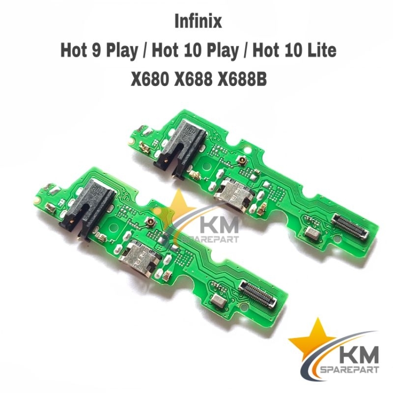Jual Konektor Charger Infinix Hot 9 Play X680 Pcb Board Usb Papan Cas Con Mic | Shopee Indonesia