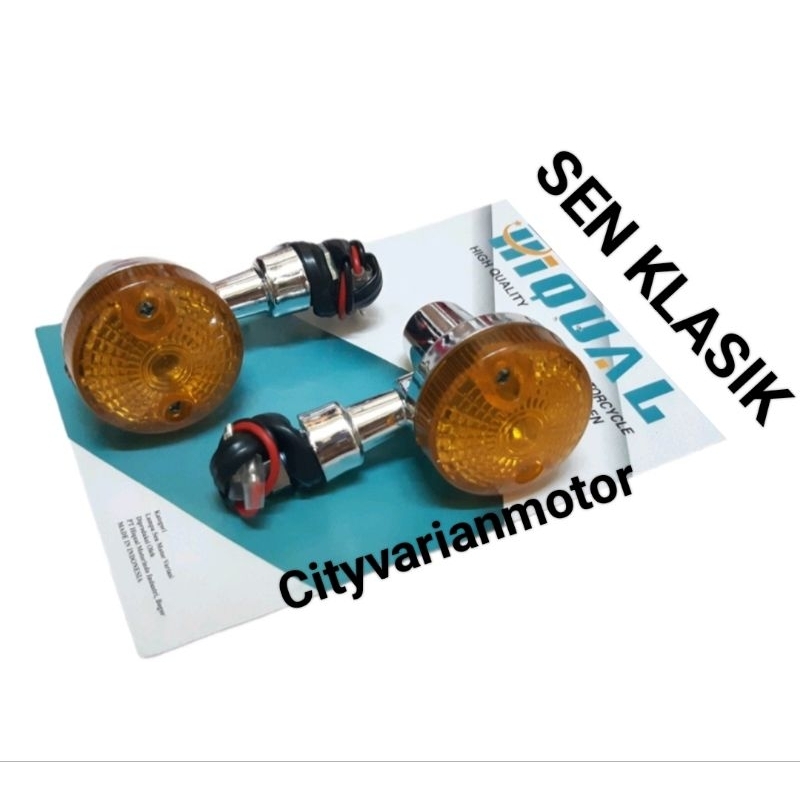 Jual Lampu Sein Motor Klasik Sen Sein Bulat Bohlam Sein klasik | Shopee ...