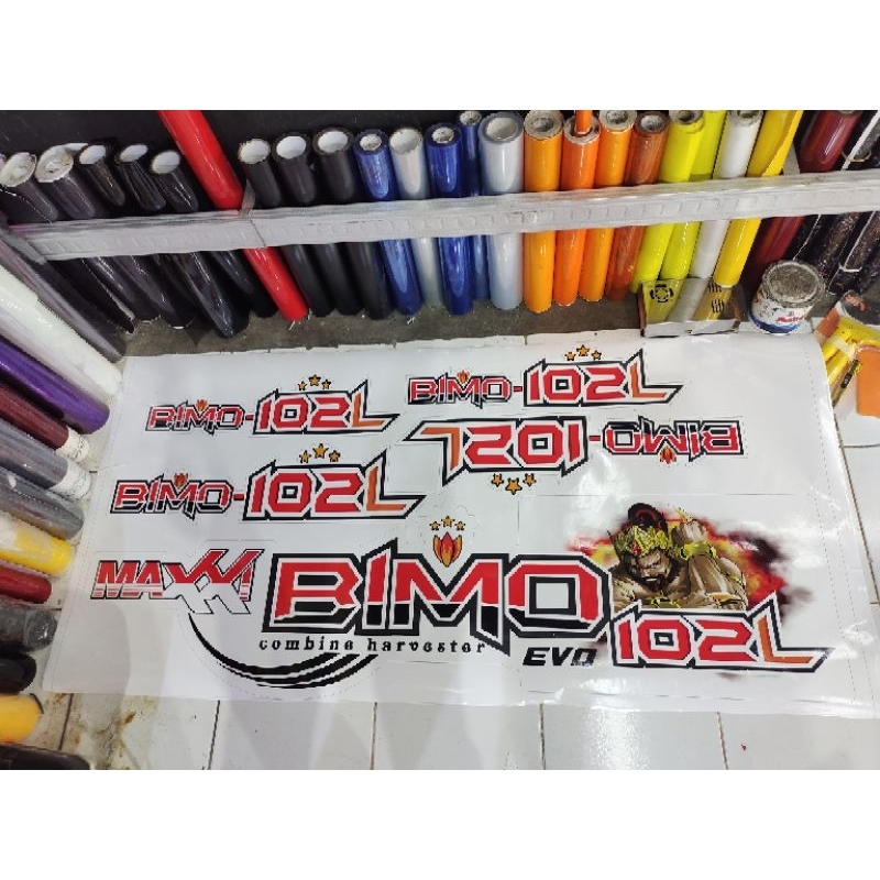 Jual stiker combi maxxi Bimo 102L | Shopee Indonesia