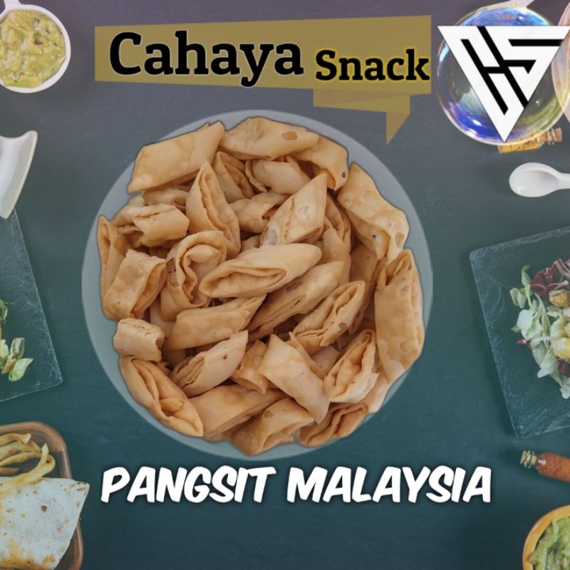 Jual Pangsit Malaysia 250 Gram, Pangsit Kriwil Asin dan Renyah | Shopee ...