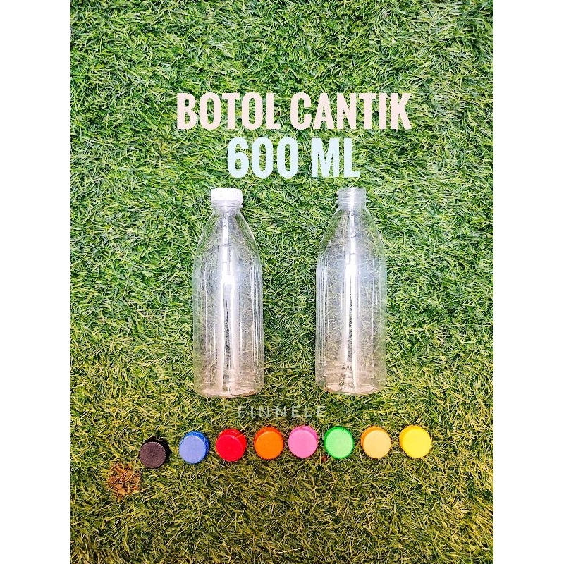 Jual Botol Cantik 600ml / Botol Plastik 600ml / Botol Valencia | Shopee ...