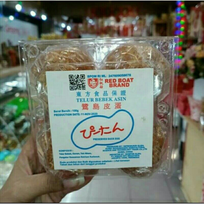 Jual telur phitan tanah isi 4 telor bebek pitan duck egg | Shopee Indonesia