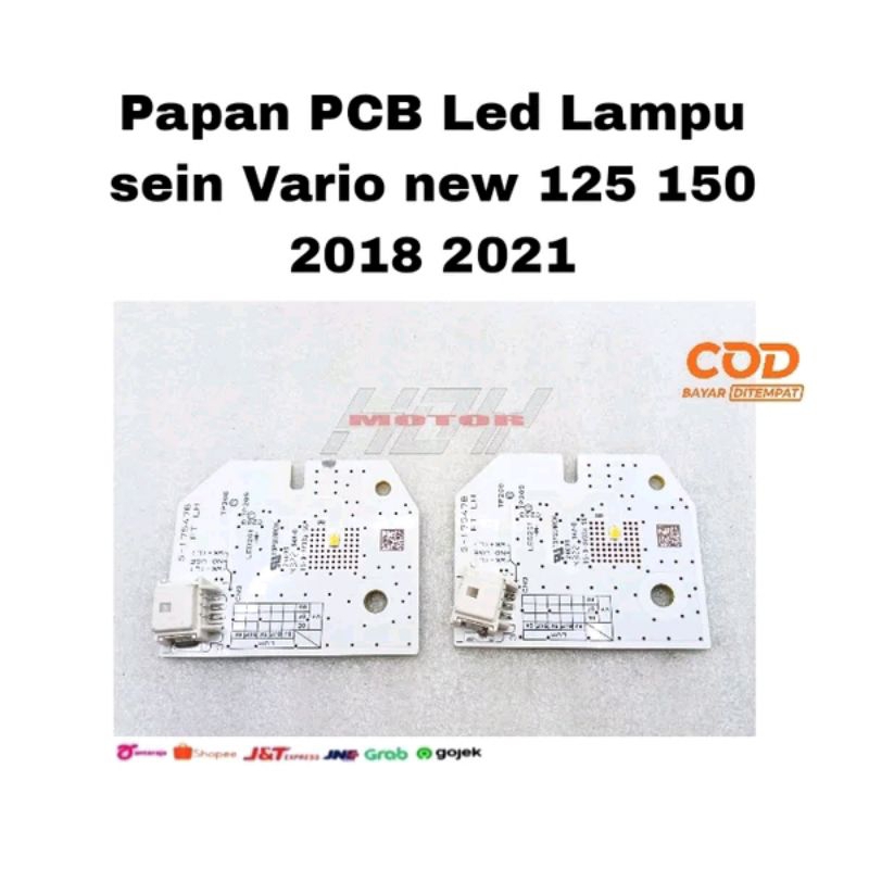 Jual Papan PCB Lampu sein sen kanan kiri LED Vario 125 Vario 150 new ...
