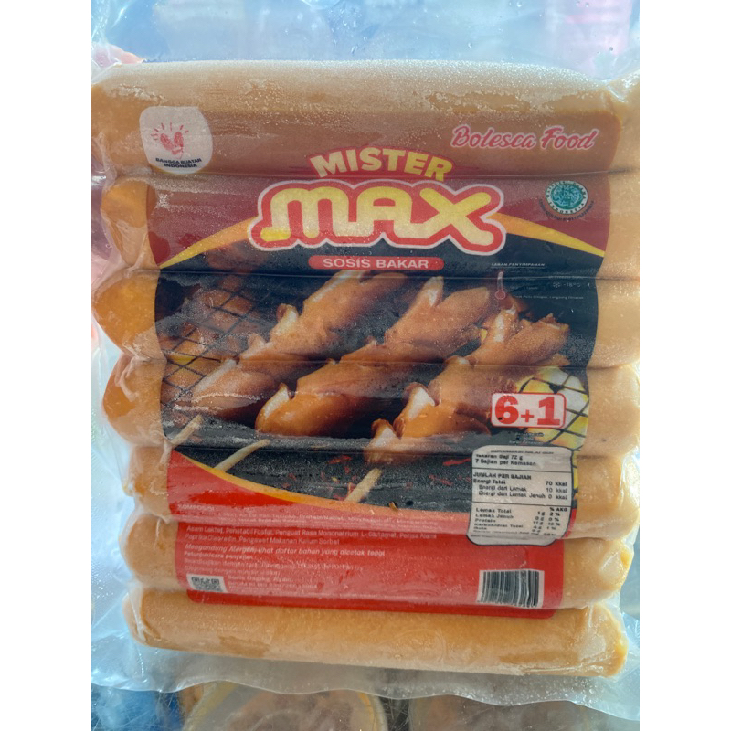 Jual sosis bakar mister max long isi 8 | Shopee Indonesia