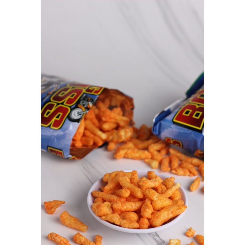 Jual Snack Twist Jagung Balado Big Boss Isi 10 Bungkus (@30gr/Bungkus ...