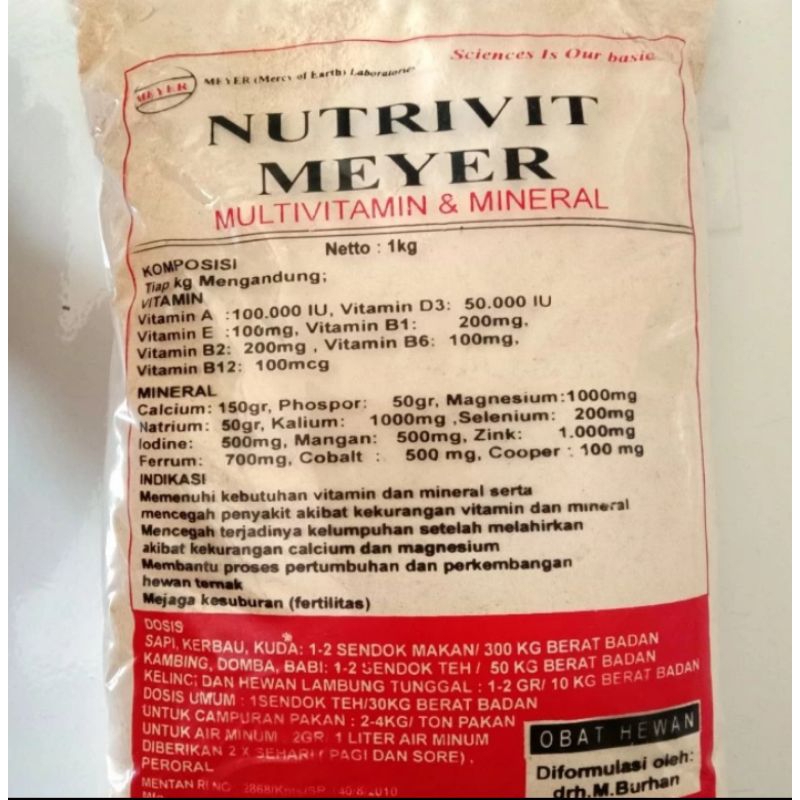 Jual NUTRIVIT MEYER ( multivitamin & mineral ) | Shopee Indonesia