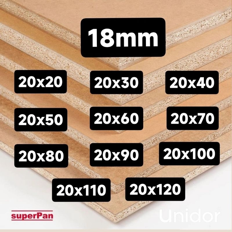 Jual Triplek 18mm lebar 20cm plywood ambalan rak dinding multiplek ...