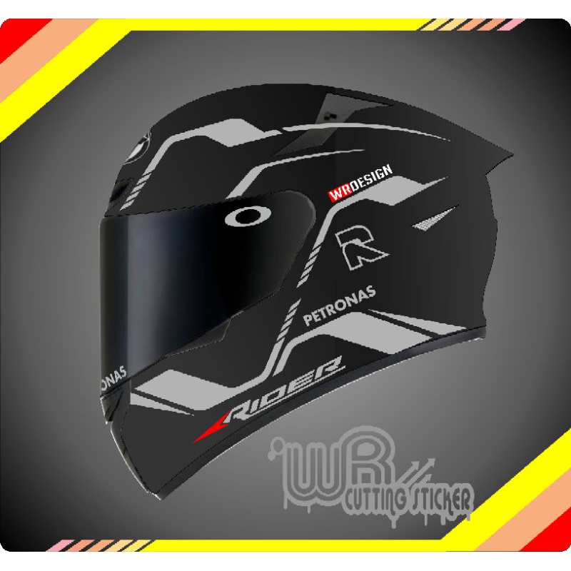 Jual stiker helm wrdesain full set | Shopee Indonesia