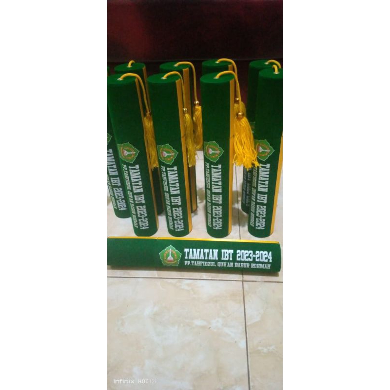 Jual tabung selongsong toga wisuda plus sablon | Shopee Indonesia