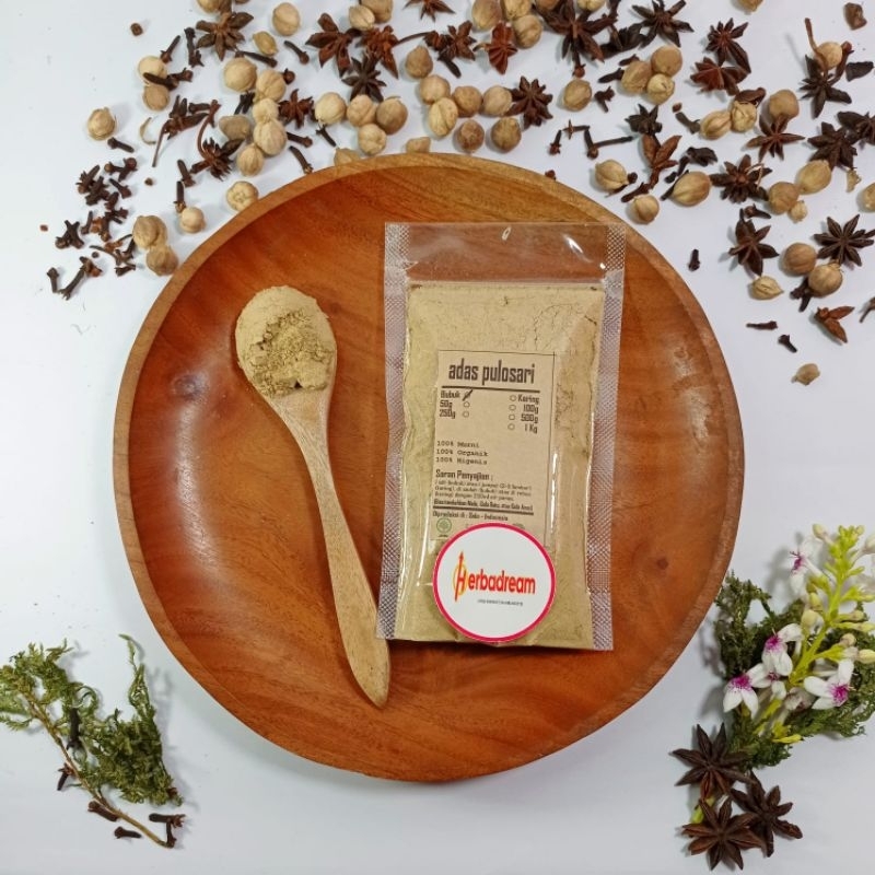 Jual 50 GRAM BUBUK ADAS PULOSARI ADAS PULOWARAS ADAS MANIS DICAMPUR ...