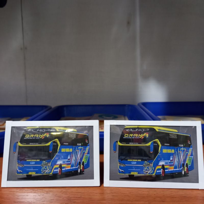 Jual 3 bingkai foto bus estetik busmania bis sudiro tungga jaya stj ...