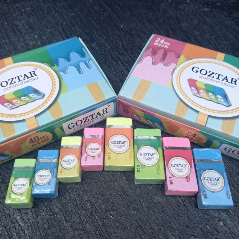 Jual Penghapus Warna \ Penghapus Goztar / Penghapus Grosir / setip ...