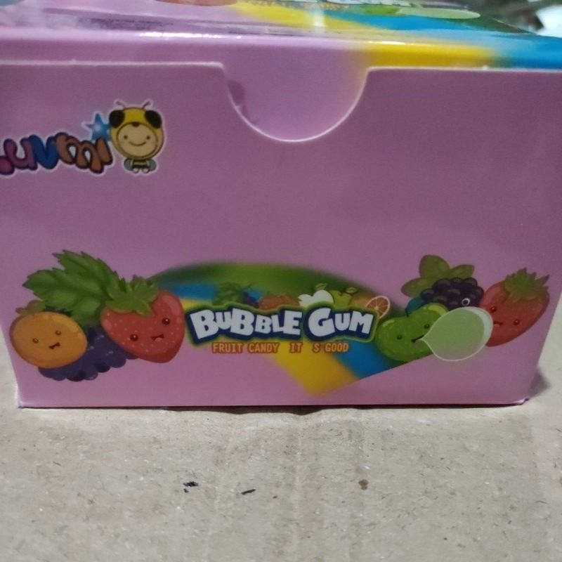 Jual bubble gun fruit candy permen karet tipis kemasan amplop aneka ...