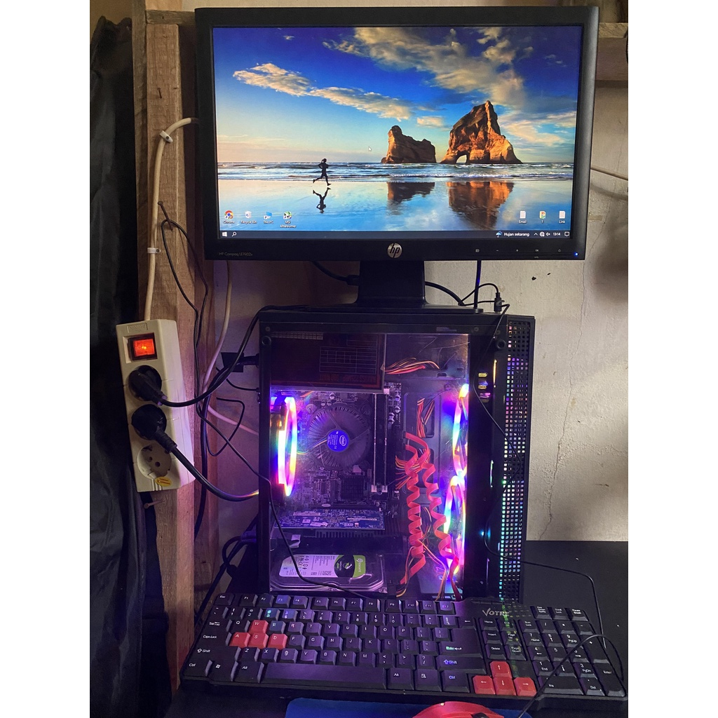 Jual 1 Set PC Gaming Ringan / Kantoran | Shopee Indonesia