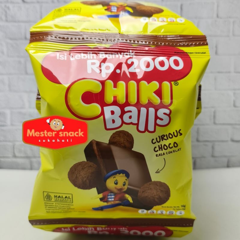 Jual Chiki Balls 1 Renceng (1 Renceng isi 10 pcs) | Shopee Indonesia