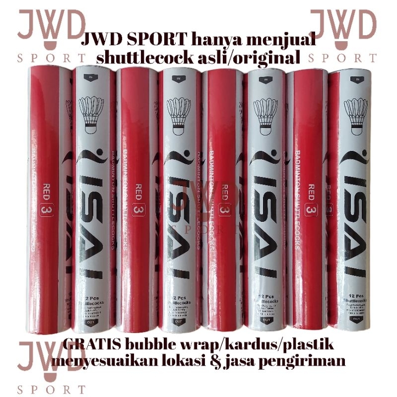 Jual ISAI Shuttlecock Original | Kok Badminton | Bulutangkis | Shopee ...