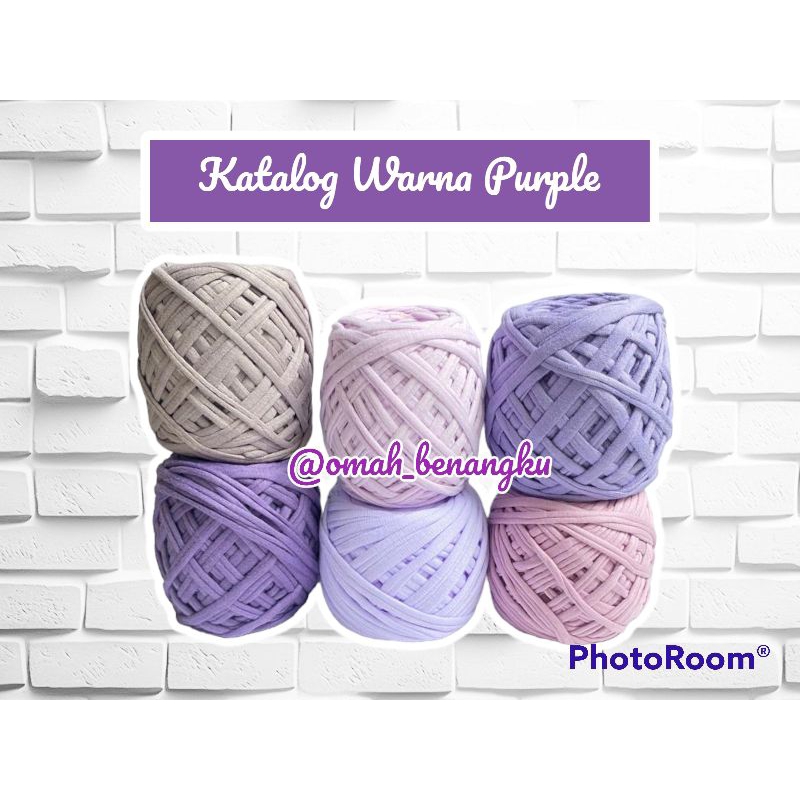 Jual Benang Rajut bahan kaos | Shopee Indonesia