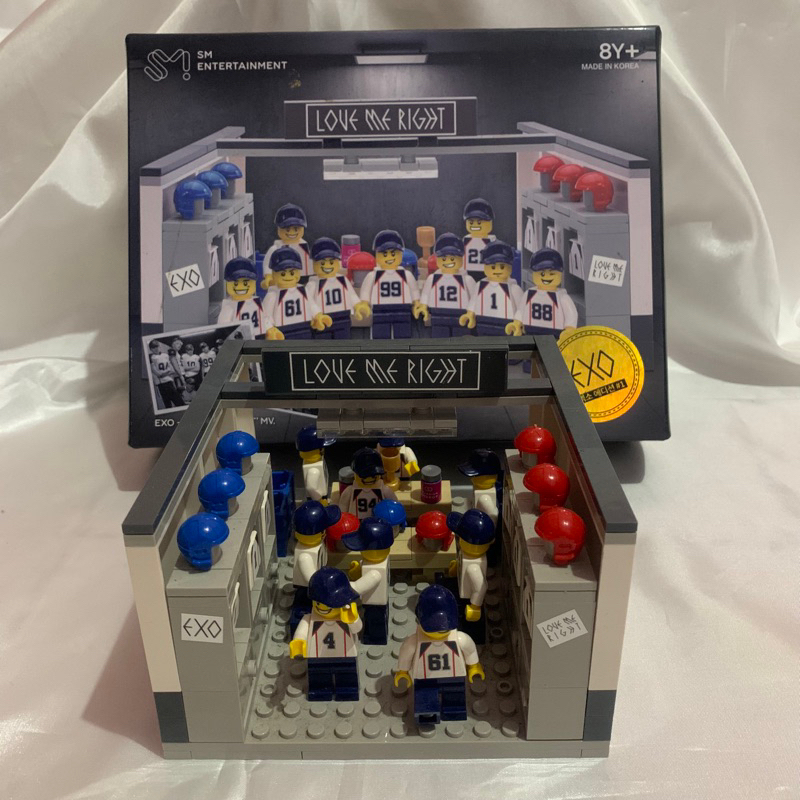 Jual EXO LEGO BLOCK FIGURE Love Me Right / EXOrdium ( sudah rakitan ...