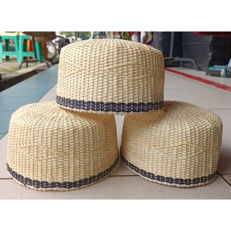 Jual Peci Rotan Asli Kalimantan. Kopiah Rotan Khas Kalimantan | Shopee ...