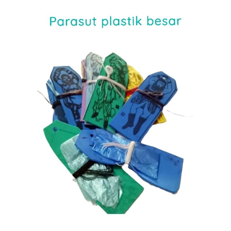 Jual (ALDEBARAN EDUTOYS) PARASUT PLASTIK / TERJUN PAYUNG PLASTIK ...