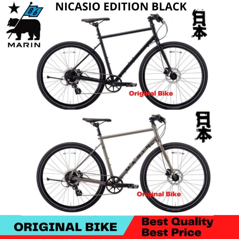 Jual Marin Nicasio Black Edition Frame Crmo Sepeda Marin | Shopee Indonesia