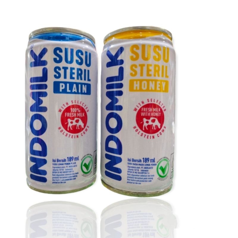 Jual PROMO!! INDOMILK STERIL CAN /susu steril | Shopee Indonesia