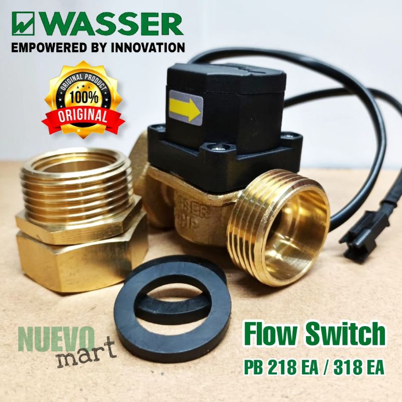 Jual Flow Switch WASSER 1 x 1 Inch Pompa Dorong Pompa Booster PB 218 ...