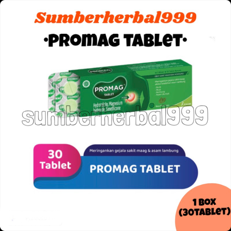 Jual PROMAG TABLET ( 3 strip 10 tablet ) | Shopee Indonesia
