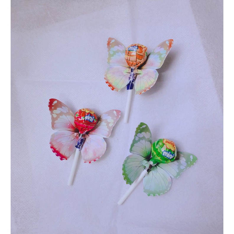 Jual Snack mini lebaran permen Chupa Chups / Milkita gift butterfly ...