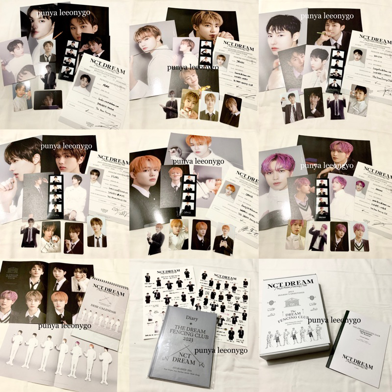 Jual [ Ready Stock ] Sharing Official SG Season Greeting's NCT Dream ...