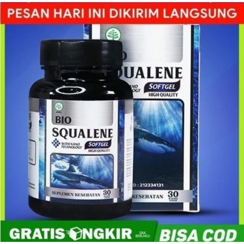 Jual Bio Squalene Vitamin Minyak Hati Ikan Hiu (Squalane/Squalen ...