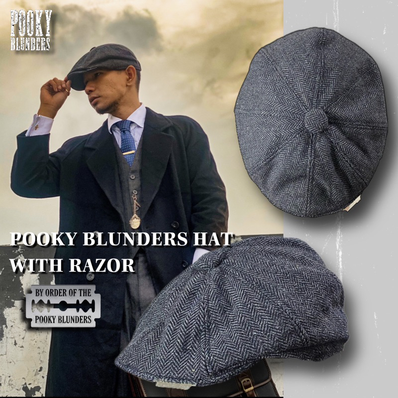 Jual Topi peaky blinders gatsby hat (arthur) READY STOCK!! | Shopee ...
