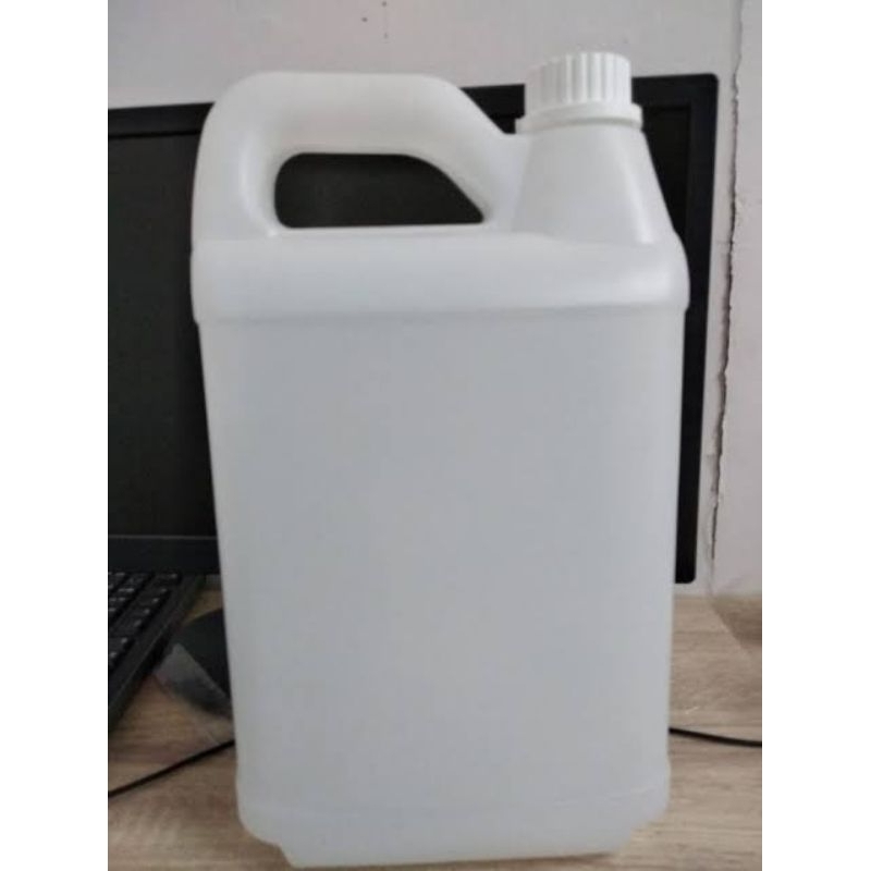 Jual Jerigen Minyak UK 5 Liter Tutup Double Putar Tahan Panas Dan ...