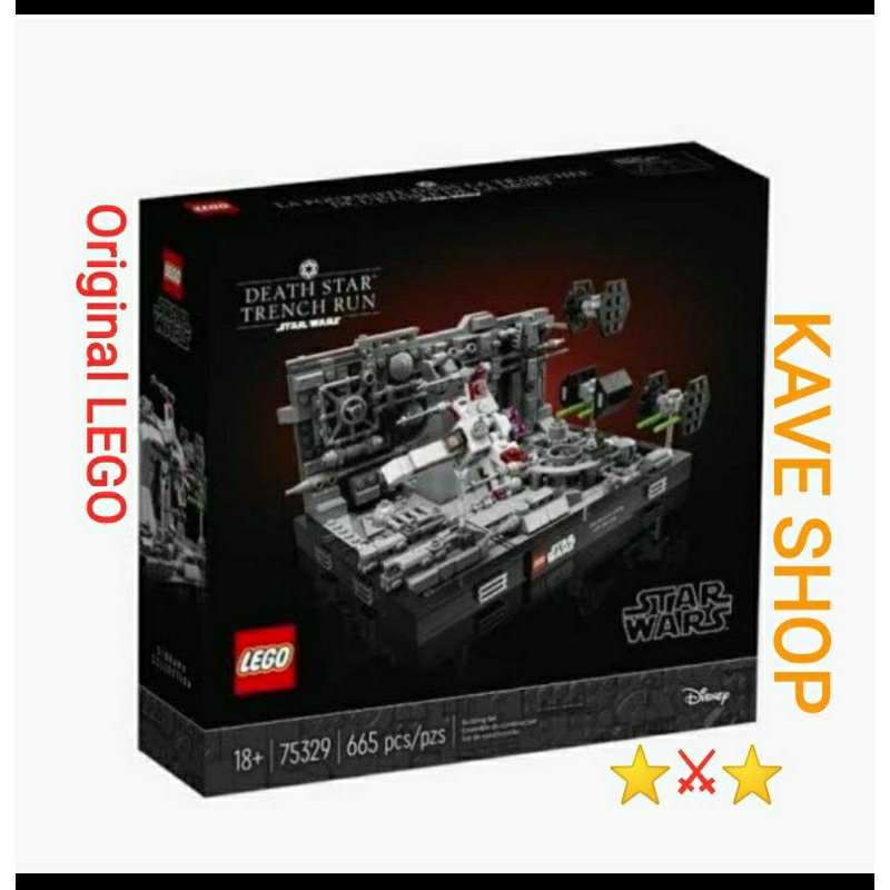 Jual LEGO 75329 Star Wars :Death Star Trench Run - Original LEGO ...