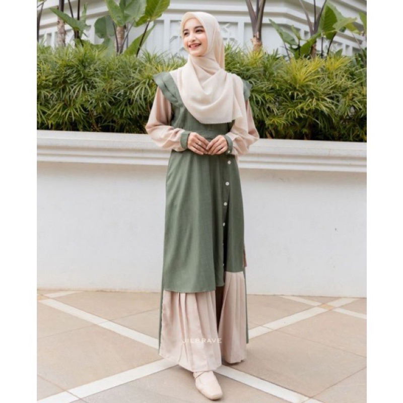 Jual noora dress jilbrave gamis remaja jilbrave noora dress | Shopee ...