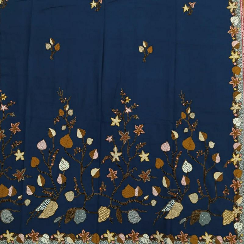 Jual KAIN BATIK NAVY PREMIUM UNGGUL JAYA 2 METER / BATIK HALUS / BATIK ...
